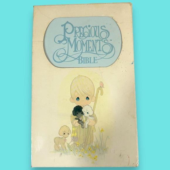 Precious Moments | Accents | Precious Moments Bible Blue Mist New King ...